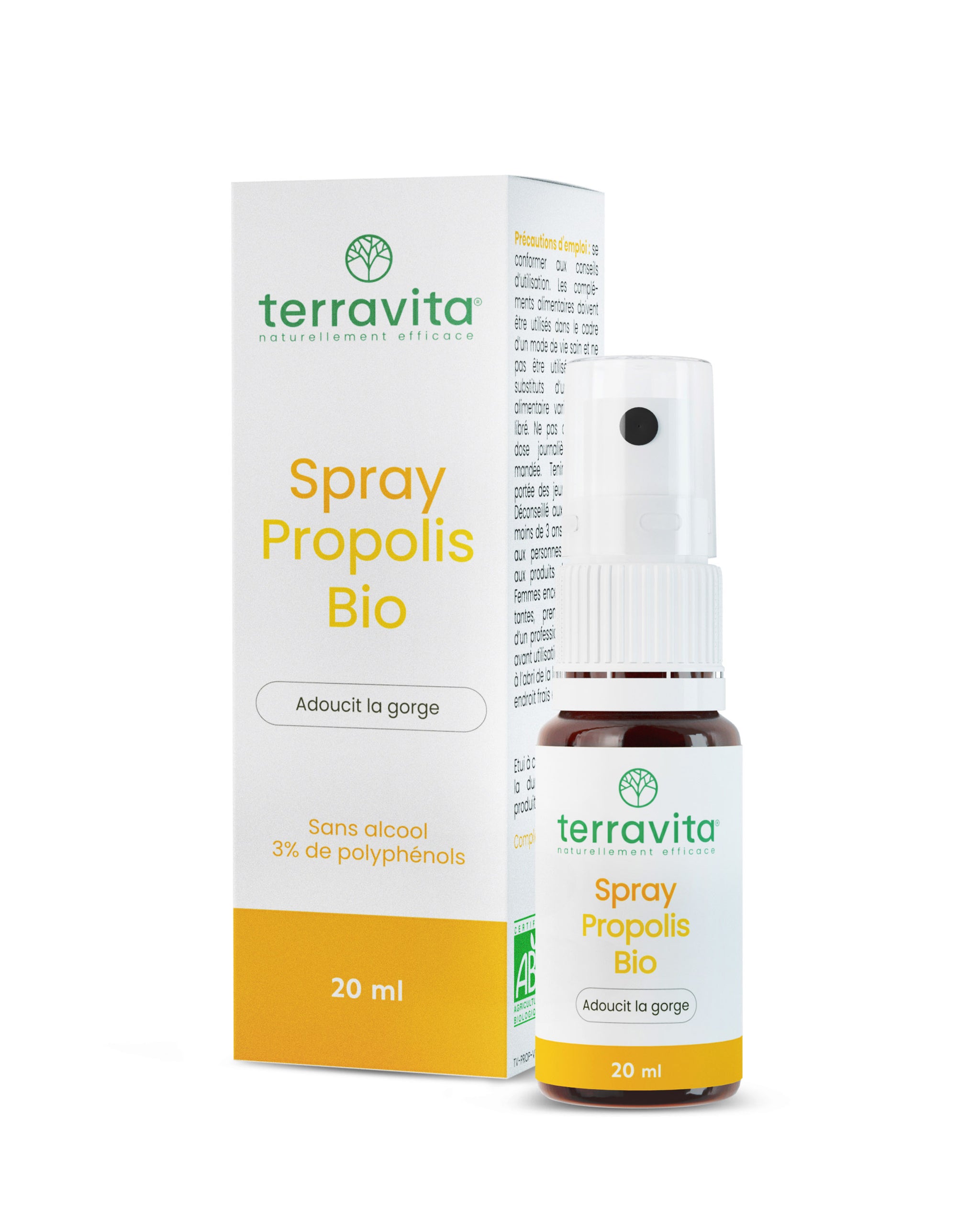 Spray Propolis Bio pour la gorge : Bienfaits & Avis